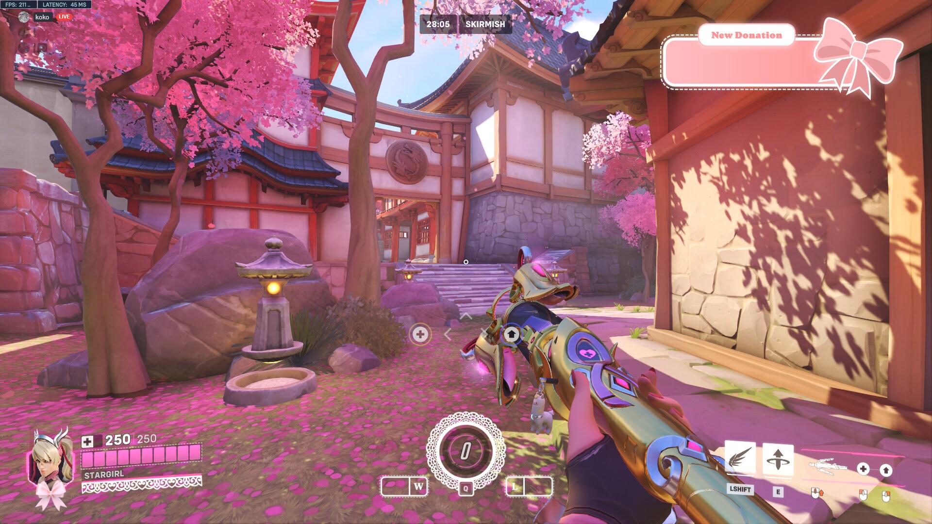 Cute Multicolor Coquette Lace Theme Overwatch 2 Overlay FREE PANELS ...