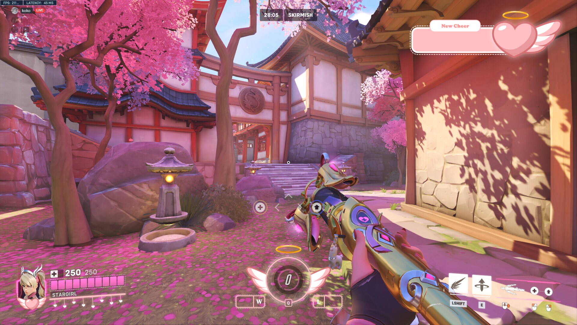 Pink Angel Theme Overwatch 2 Overlay FREE PANELS & ALERTS Stream ...