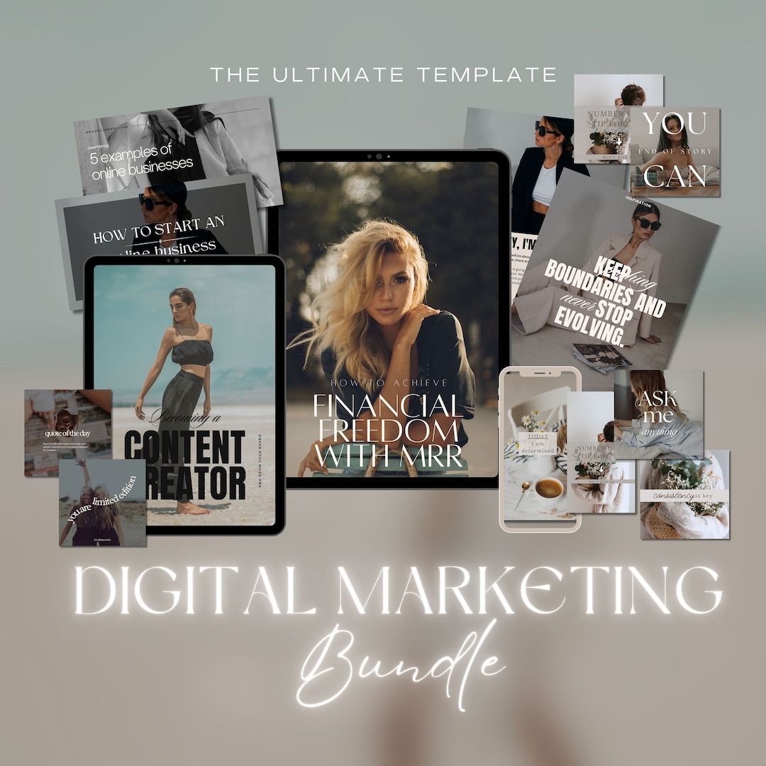 Done for You: Digital Marketing / Online Business BUNDLE W/master ...