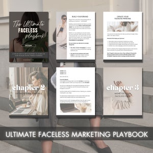 Ultimate Faceless Marketing MEGA Bundle: 100 Aesthetic Videos + 8 Guides, Make Passive Income ...