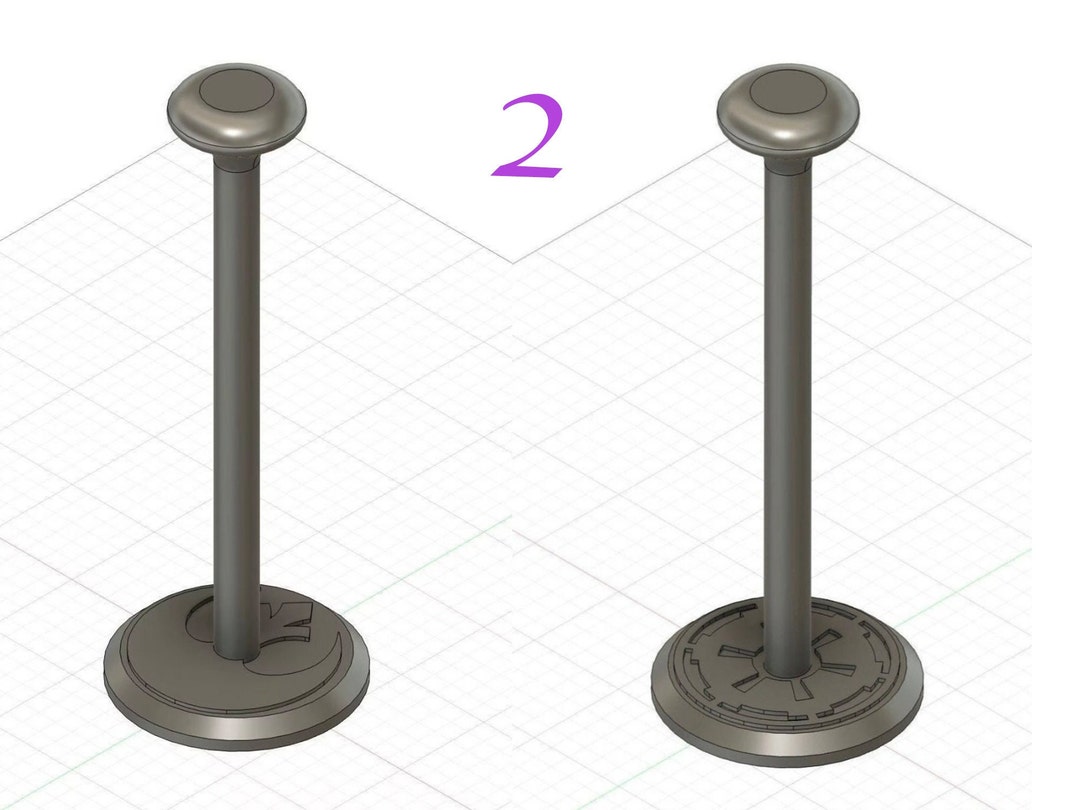 Star Wars Helmet Stand STL Files set of 2 - Etsy