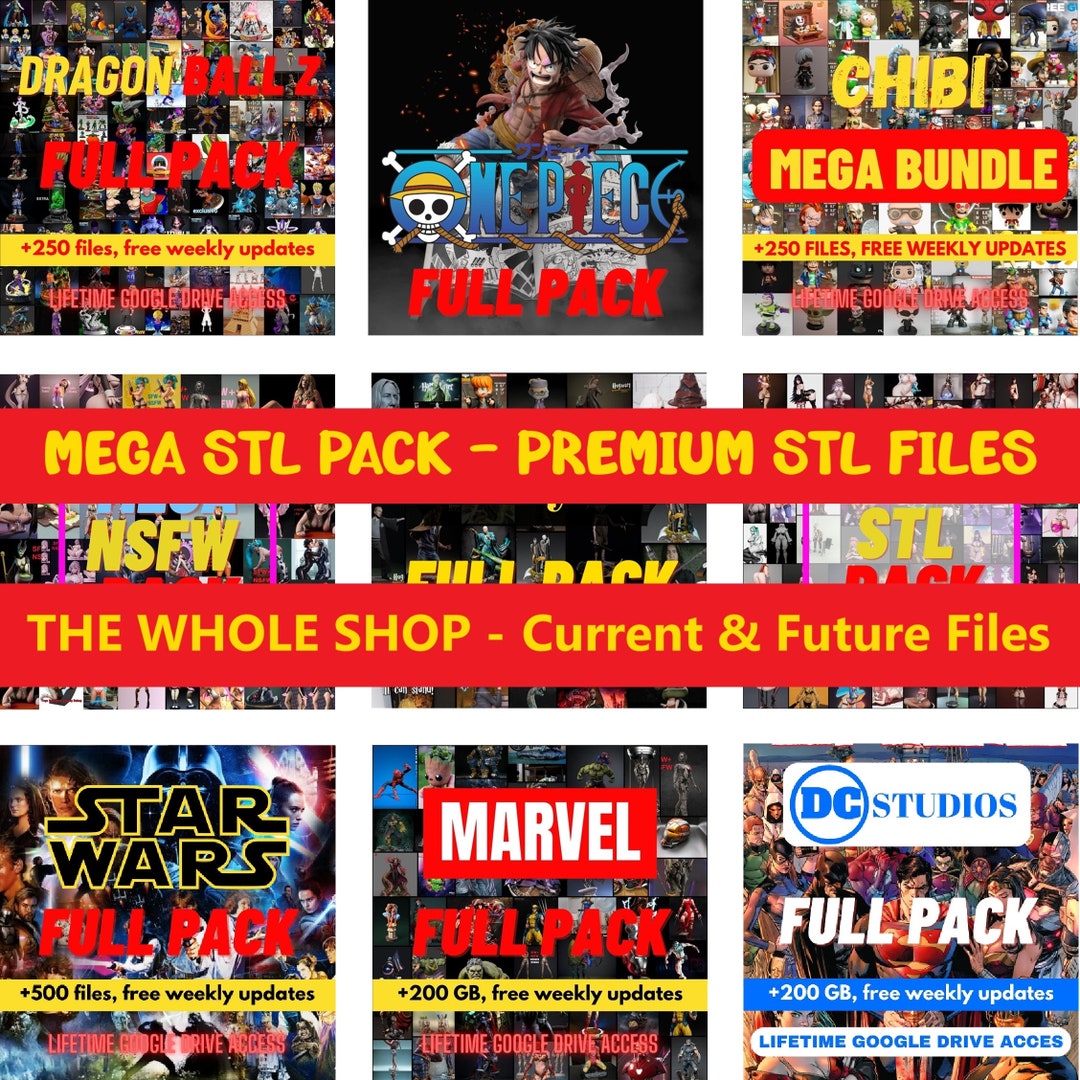 Mega Pack STL, 3D Printer STL Files, Paladin Chess Set 3D Model, Paladin Chess Set Miniatures ...