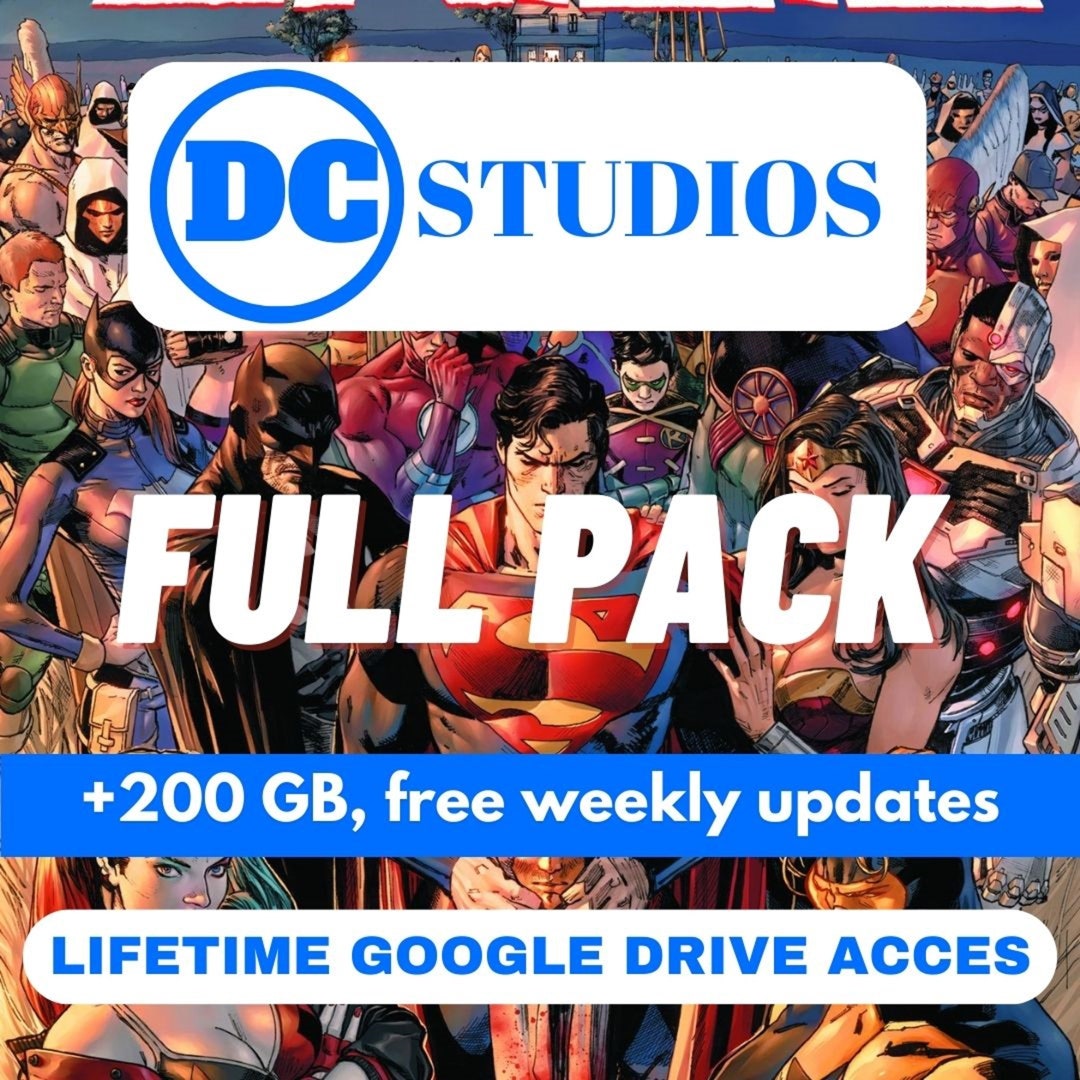 D-C Movies Stl Bundle for 3D Printing, Figures, STL Files Fanart ...