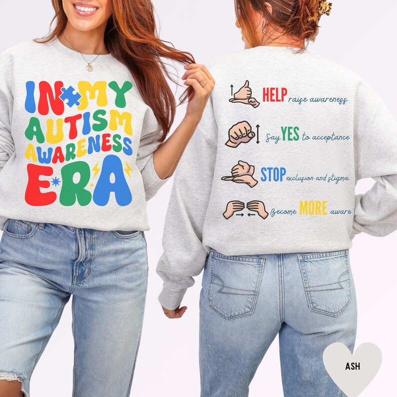 Autism Mom Sweatshirt, Autism Acceptance, Autism Awareness Gift, Autism ...
