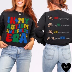 Autism Mom Sweatshirt, Autism Acceptance, Autism Awareness Gift, Autism ...