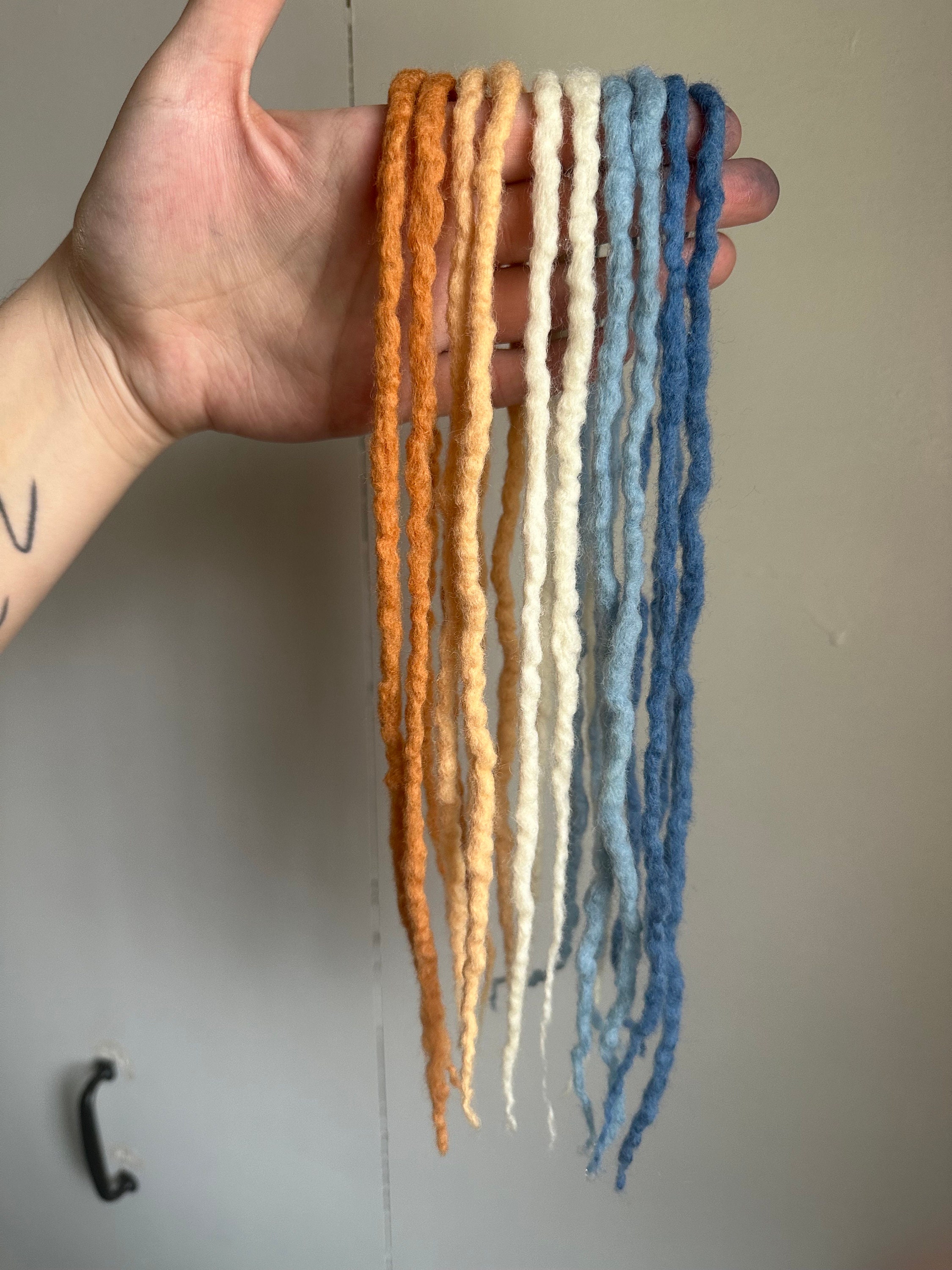 Aussie Dog Family Mini Wool Dreads double Ended - Etsy