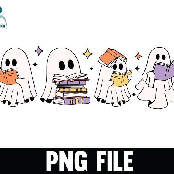Cute Ghost Png - Etsy