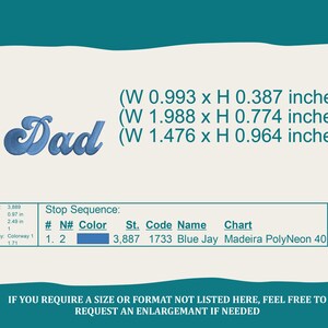 Dad Machine Embroidery Design, Fathers Day Digital Embroidery Pattern ...