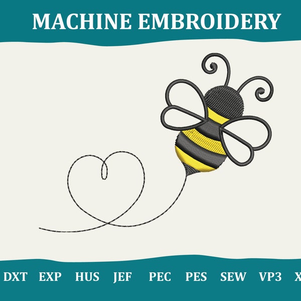 Bumble Bee Dst File - Etsy