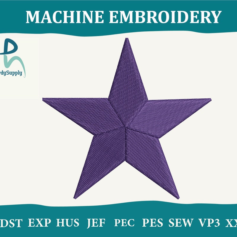 Star Embroidery - Etsy