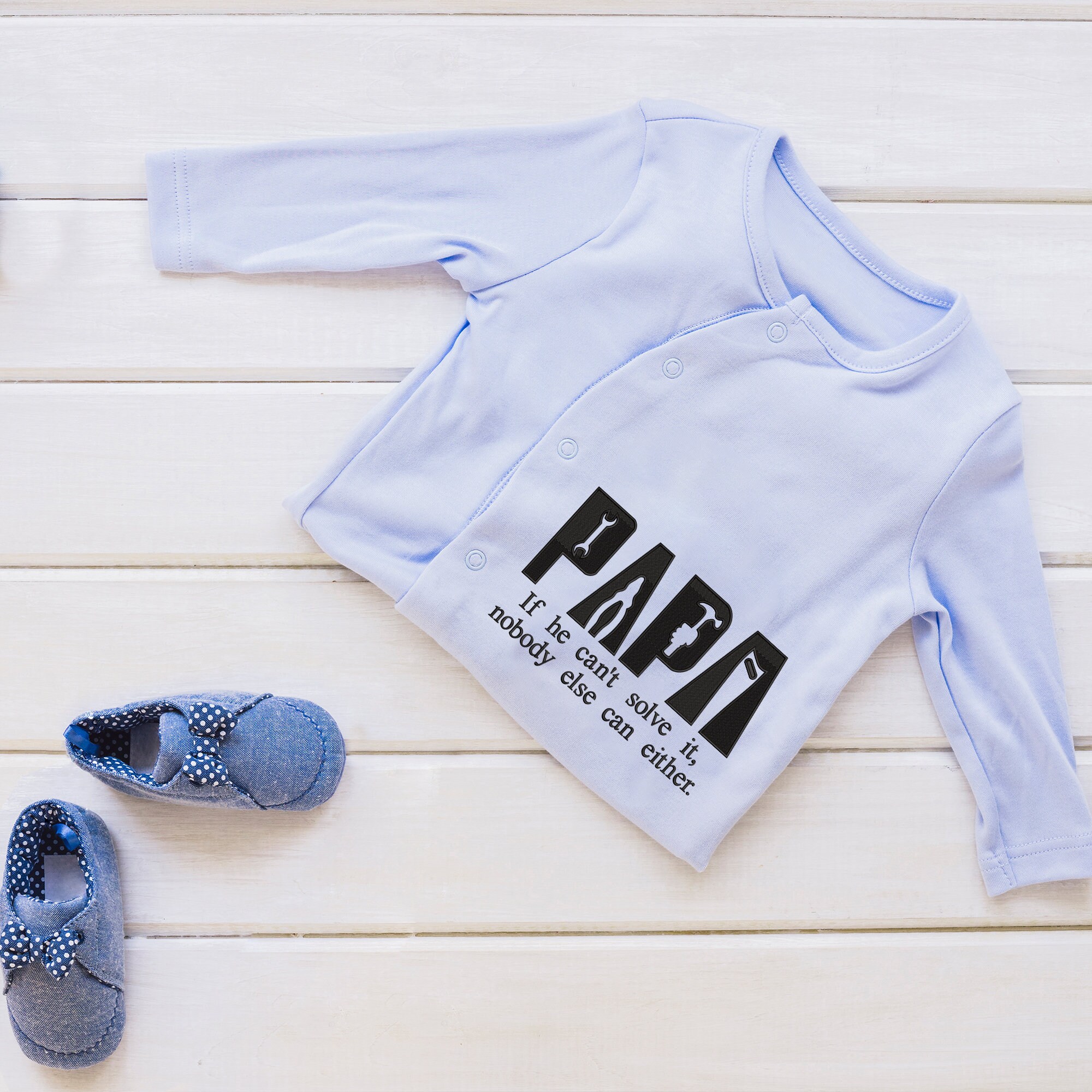 Machine Embroidery PAPA Design, Embroidery Design for Dad, Mechanic Dad ...