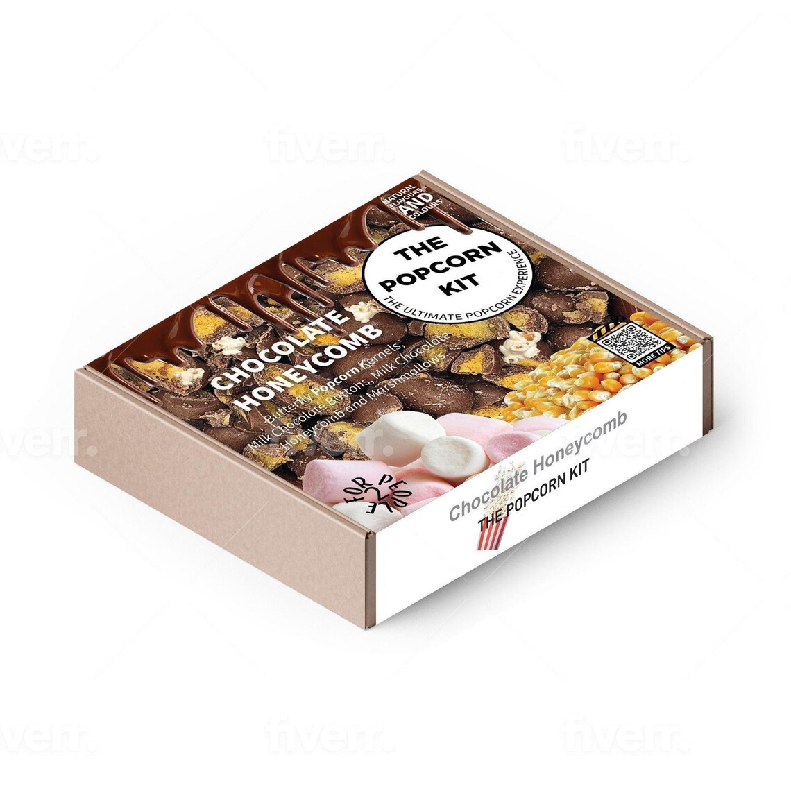 The Popcorn Kit Chocolate Honeycomb Kit - Etsy