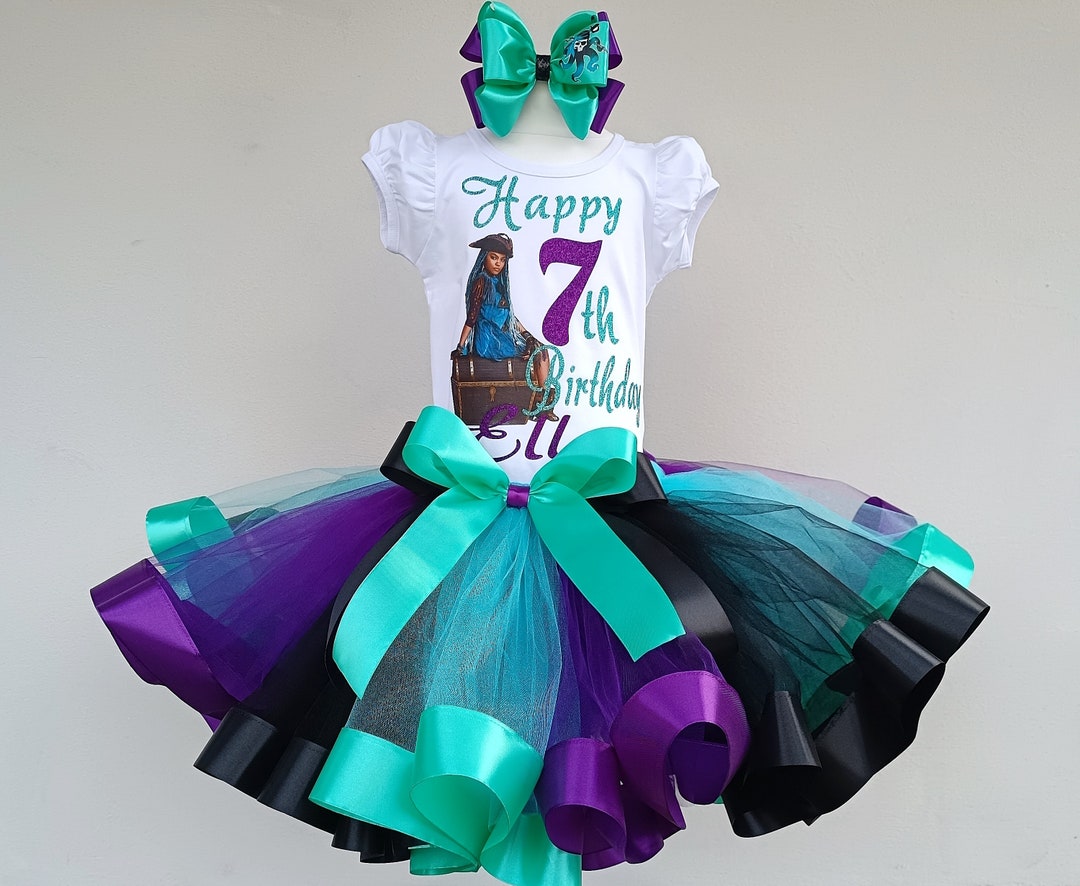 Uma Birthday Tutu Outfit , Uma Costume - Etsy