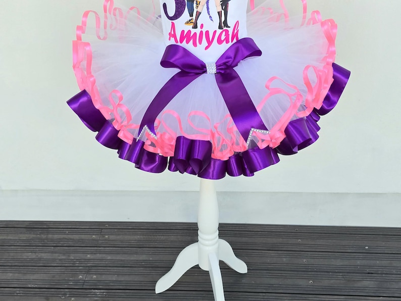 Kpop Huntrix Birthday Tutu Outfit, Saja Girls Party Dress - Etsy
