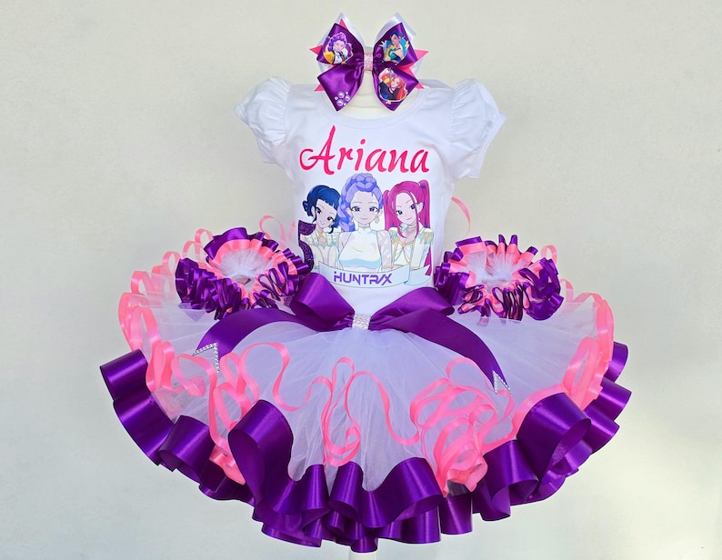 Huntrix Birthday Outfit L, Demon Hunters Girls Tutu Set, Saja Boys Kpop ...