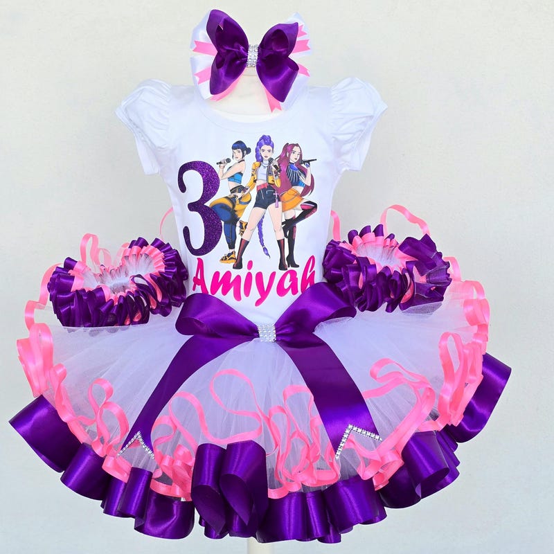 Kpop Demon Hunters Birthday Tutu - Etsy