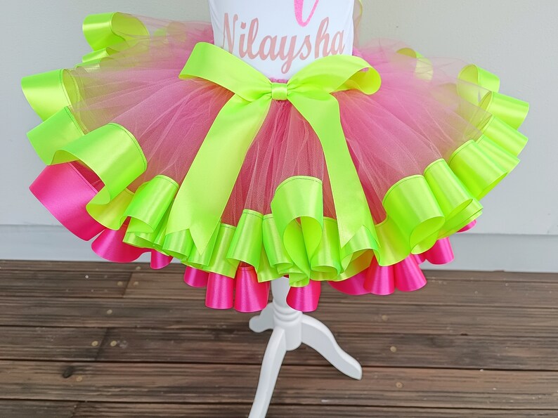 One 1st Birthday Avocado Outfit, Pink and Green First Birthday Outfit ...