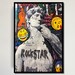 Graffiti David Canvas, Modern Pop Art, Iconic Statue Wall Decor ...