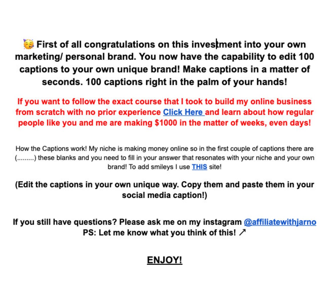 50 Social Media Captions for Any Niche, Social Media Captions ...
