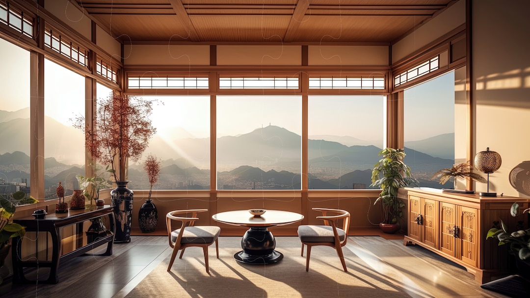 Virtual Home Office Background for Presentations and Work From Home ...