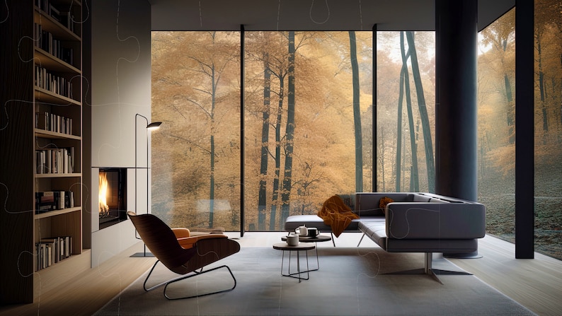 Virtual Home Office Background for Presentations and Work From Home ...