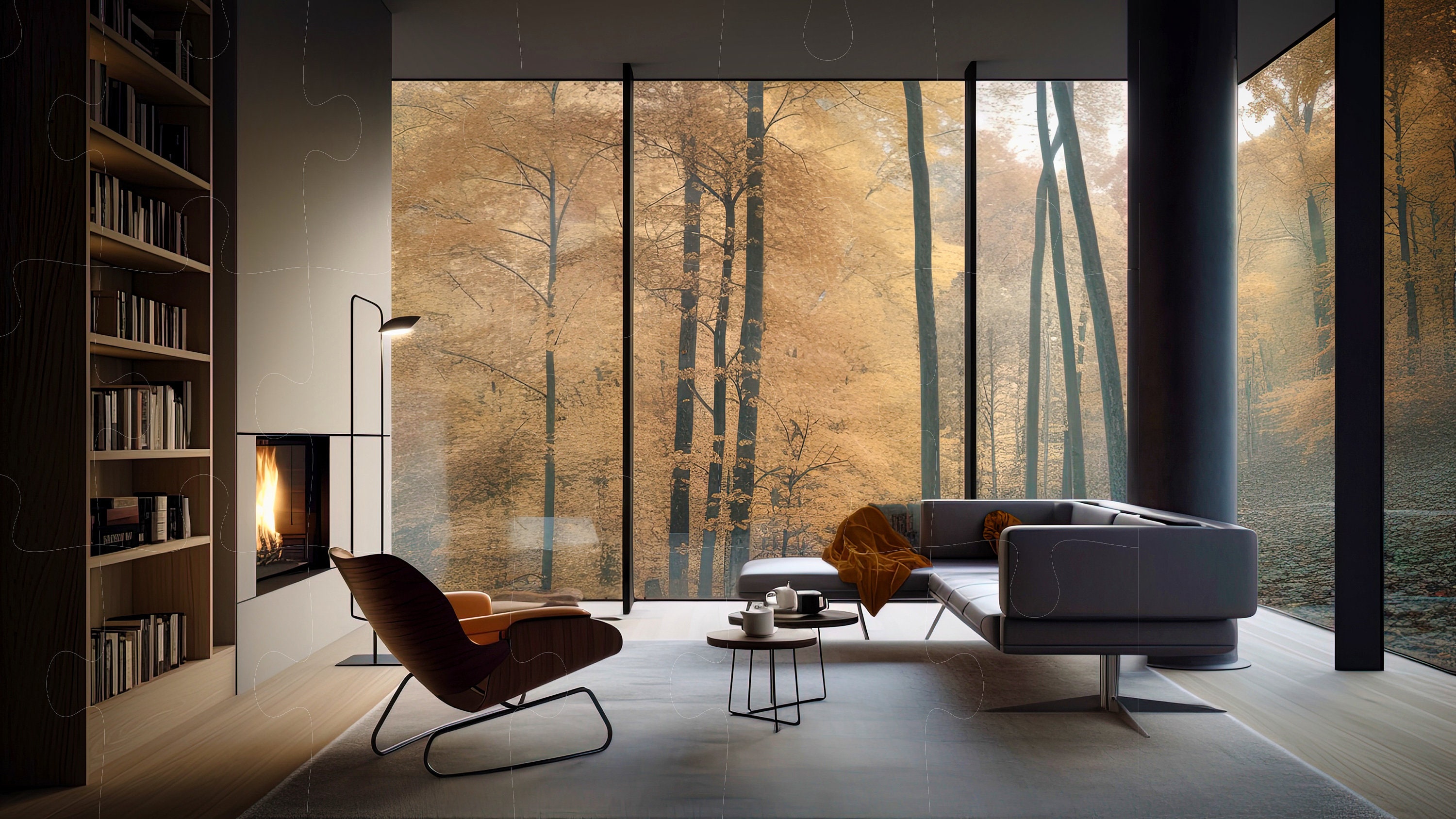 Virtual Home Office Background for Presentations and Work From Home ...