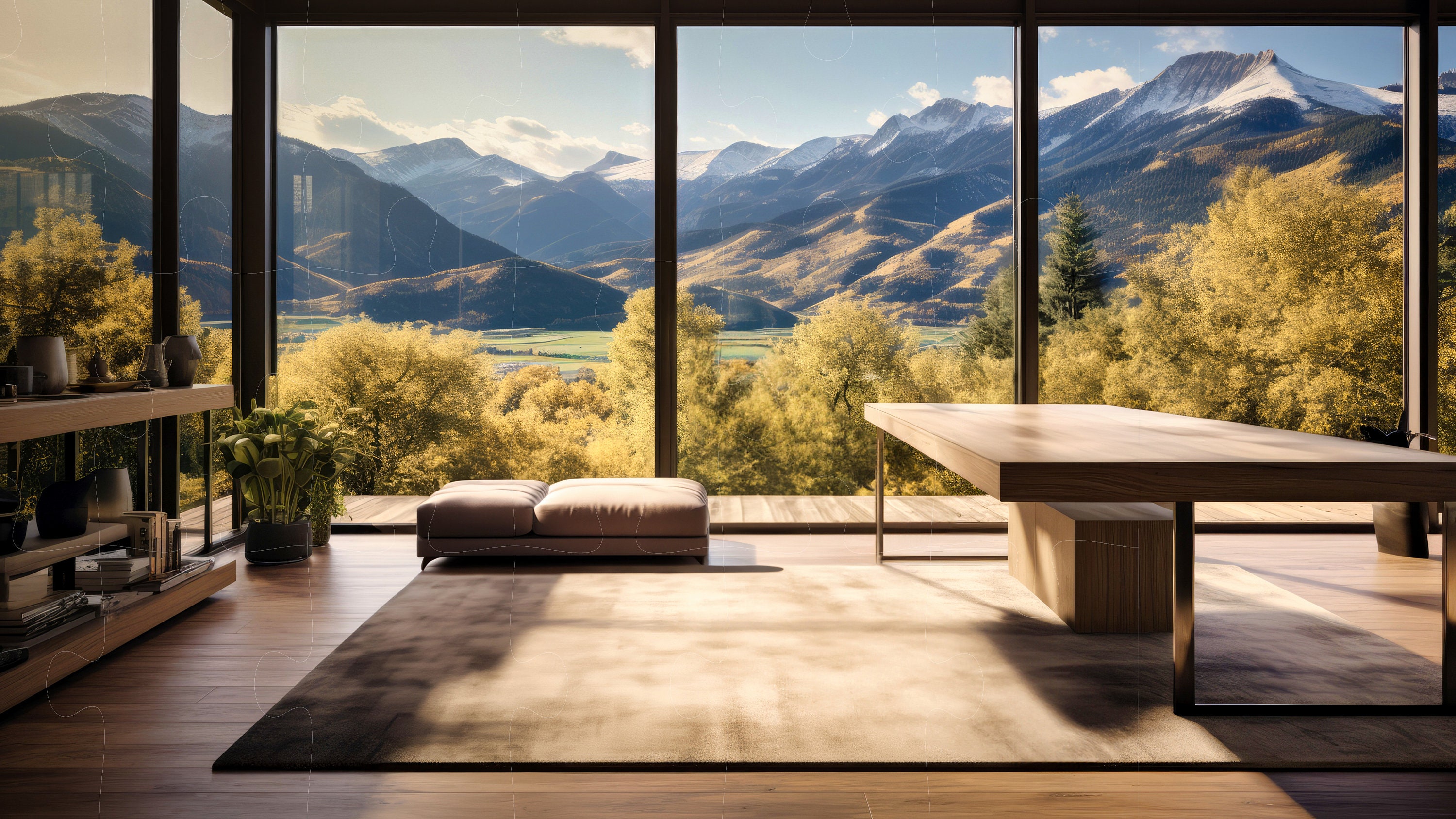 4K Scenic Zoom Virtual Background Office, Microsoft Teams is Inspired ...