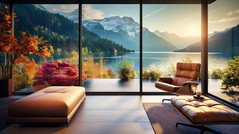 Virtual Home Office Background for Presentations and Work From Home ...