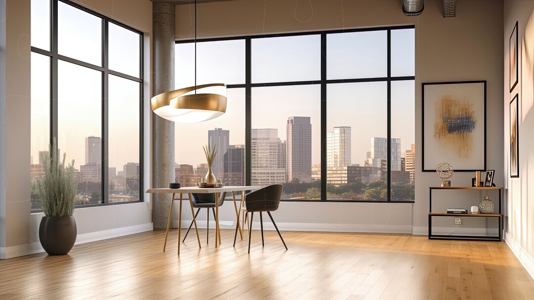 Virtual Home Office Background for Presentations and Work From Home ...