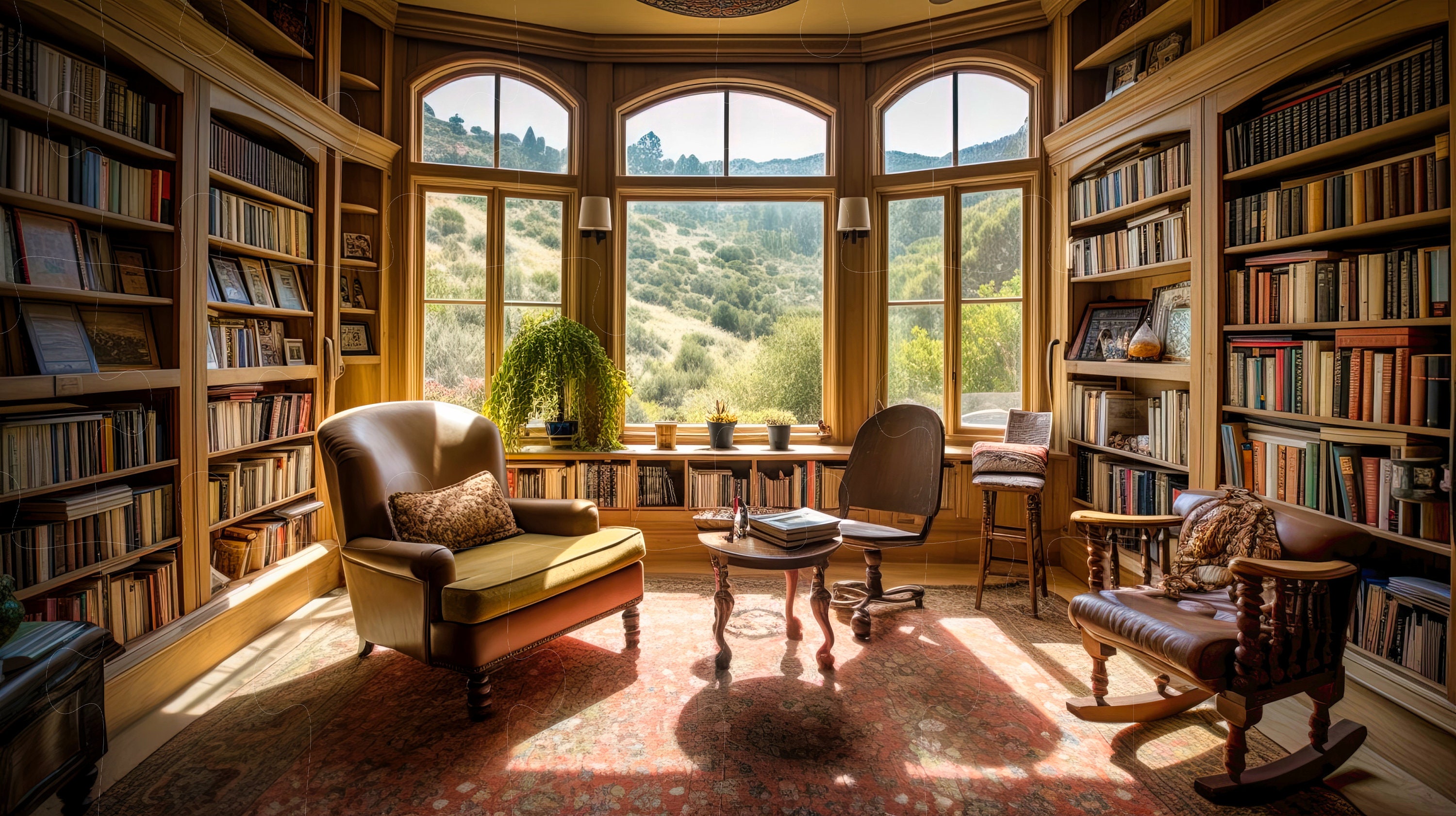 Virtual Home Office Background for Presentations and Work From Home ...