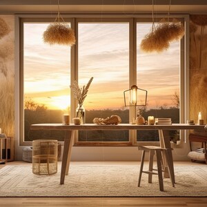 Virtual Home Office Background for Presentations and Work From Home ...