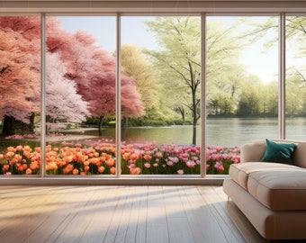 Virtual Home Office Background for Presentations and Work From Home ...