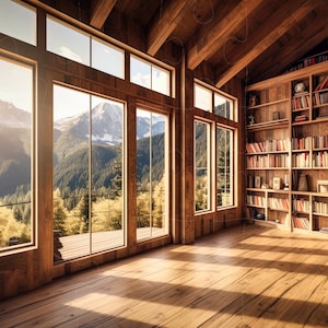 Virtual Home Office Background for Presentations and Work From Home ...