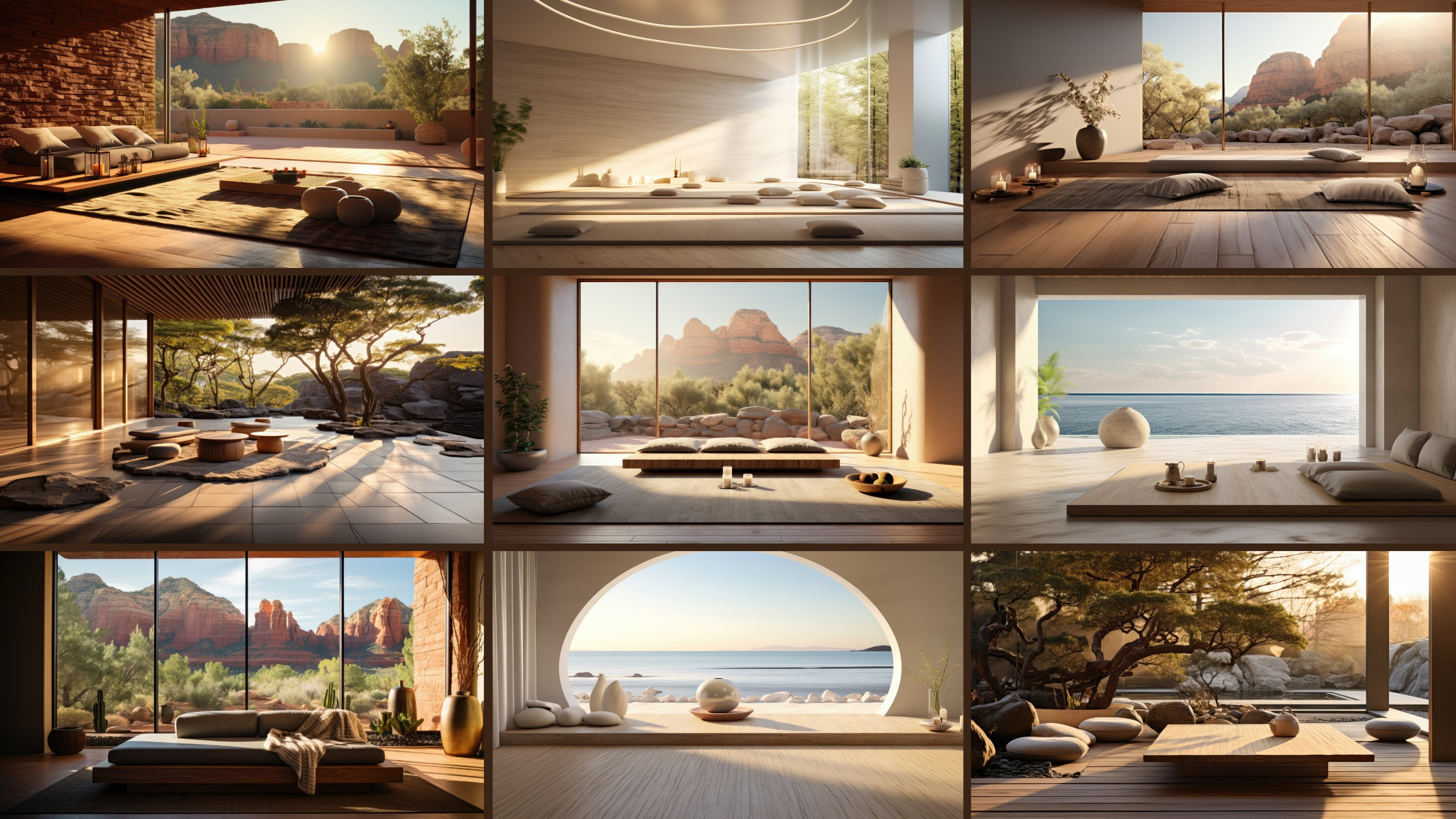 Relaxing Zen Space Backgrounds for Zoom Meetings, Online Presentations ...