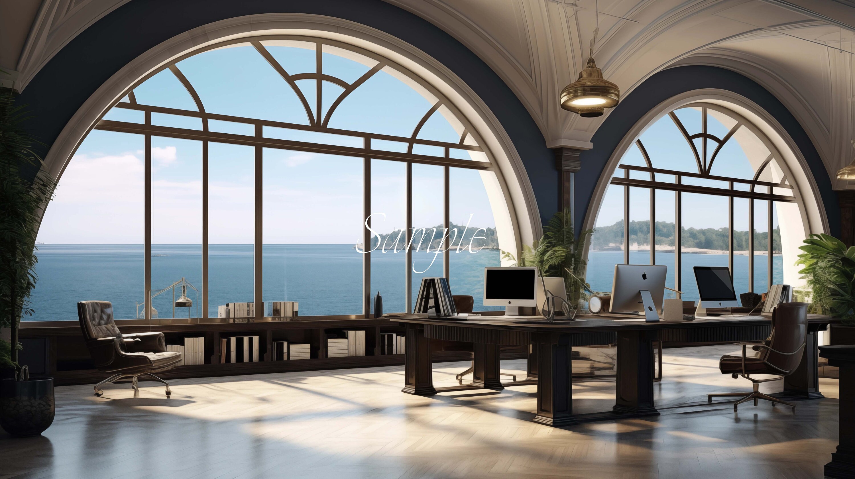 5 Elegant Seaside Office Backgrounds for Zoom Meetings - Etsy