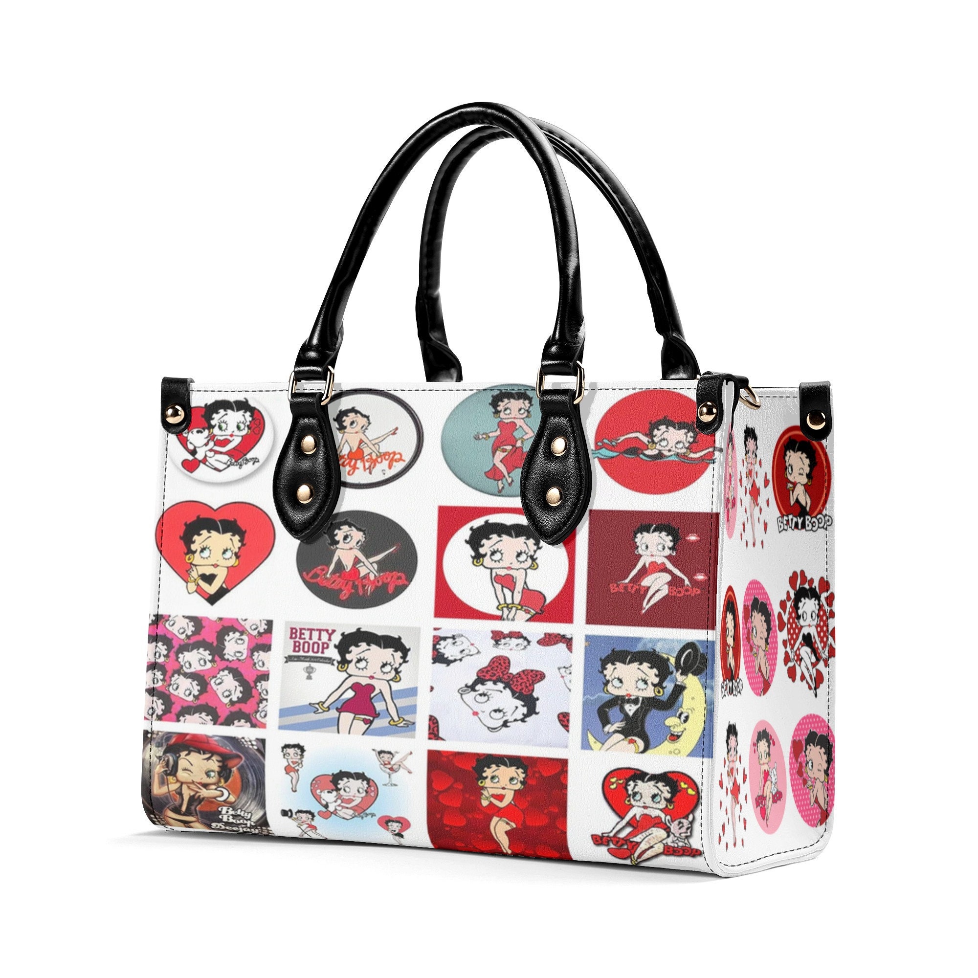 Betty Boop Leather Bag, Betty Boop Bag, Betty Boop Lover Handbag sold ...