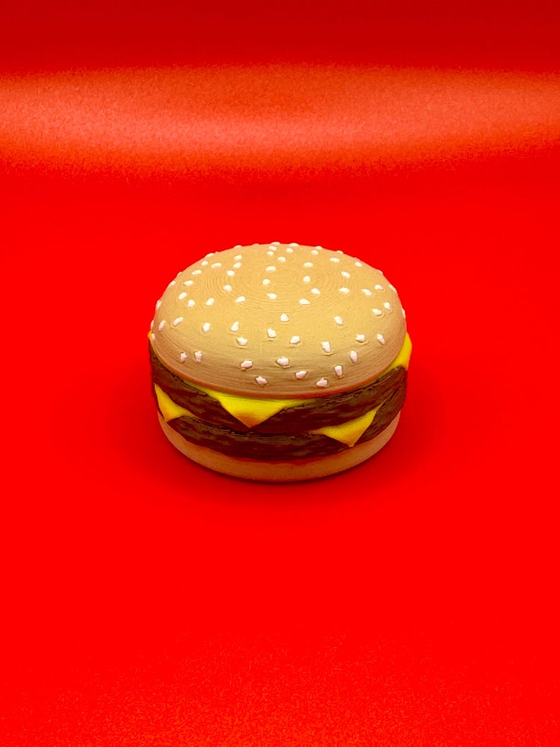 Double Cheeseburger Fidget Slider - Etsy