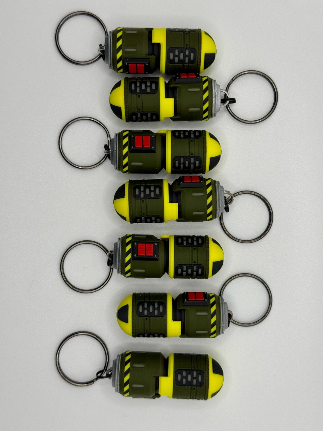 Satisfactory-inspired Nuke Nobelisk Keychain – FICSIT Approved EDC - Etsy