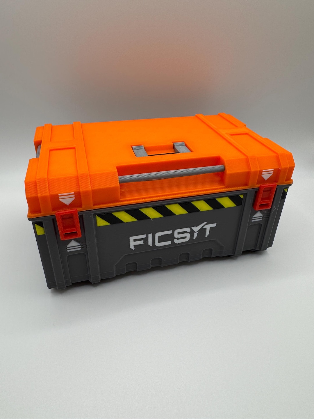 Satisfactory-inspired Personal Storage Box – 3D Printed Desk Organizer ...