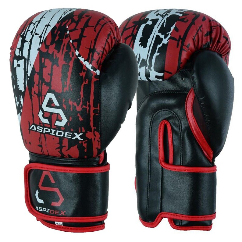 Boxing Gloves Men Sparring Heavy Punching Bag Mitts Muay Thai MMA ...