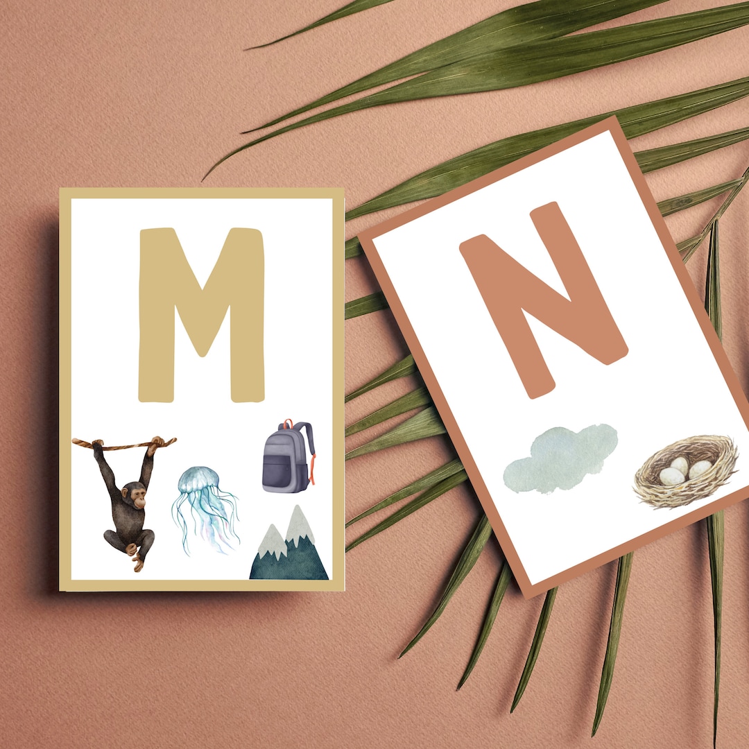 BILINGUAL Catalan and Spanish Alphabet for Children. Downloadable and ...