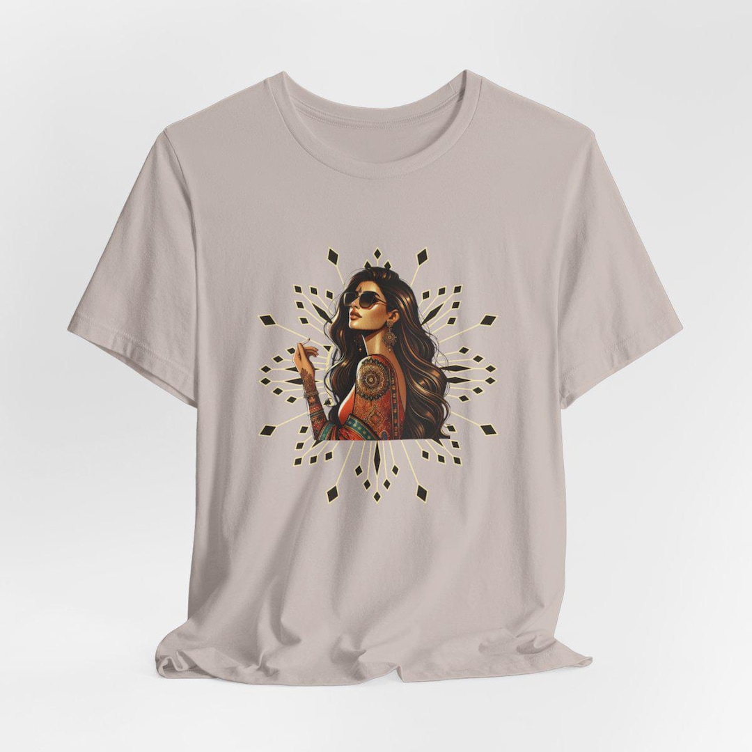 Customize Desi South Asian Indian Jersey Shirt Shirts for Her Holi ...