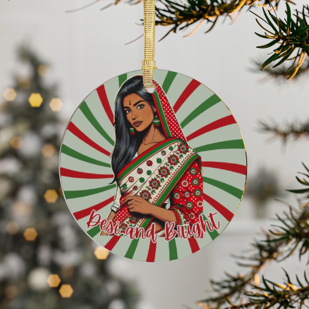 Customize Acrylic Desi Indian South Asian Holiday Decor Ornaments ...
