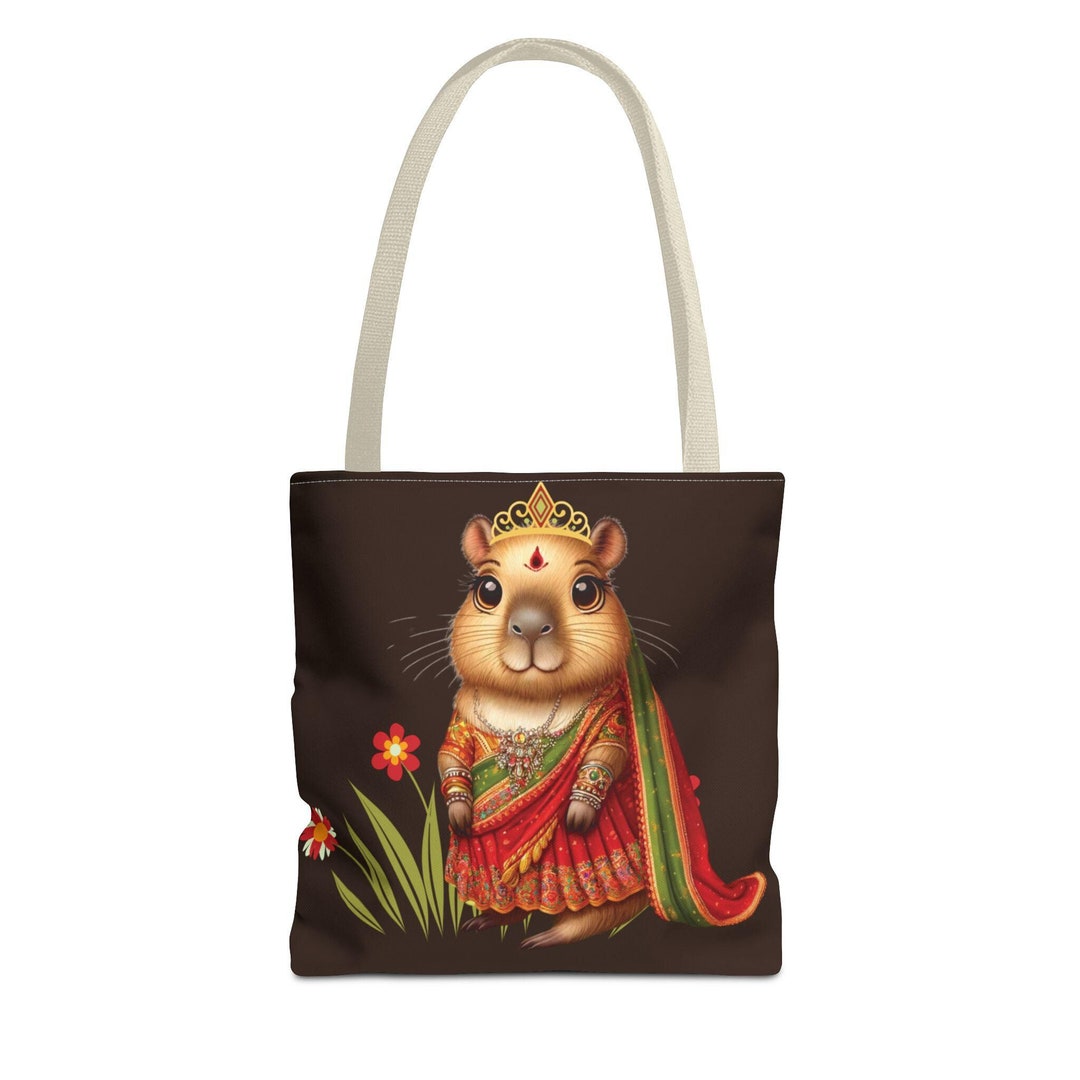 Custom Capybara Tote for Her Desi Indian South Asian Gifts Capybaras ...