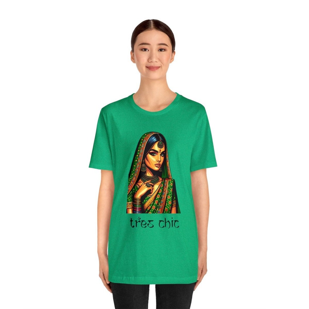 Personalized Indian Bollywood Tee, Desi Tee, Chic Tee, East Meets West ...