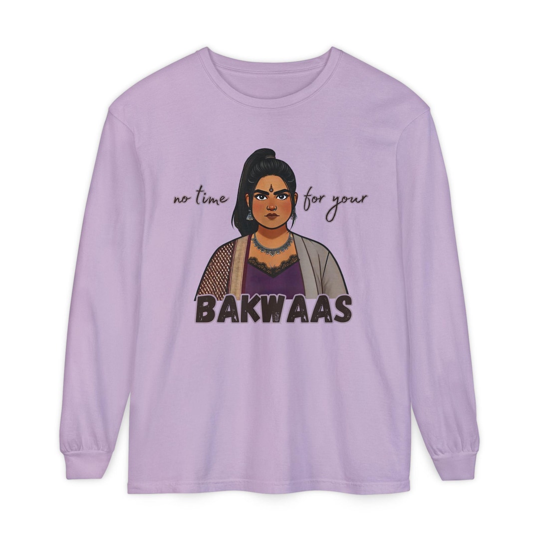 Custom "bakwaas" Long Sleeve Shirt, Desi Novelty Gift - Etsy