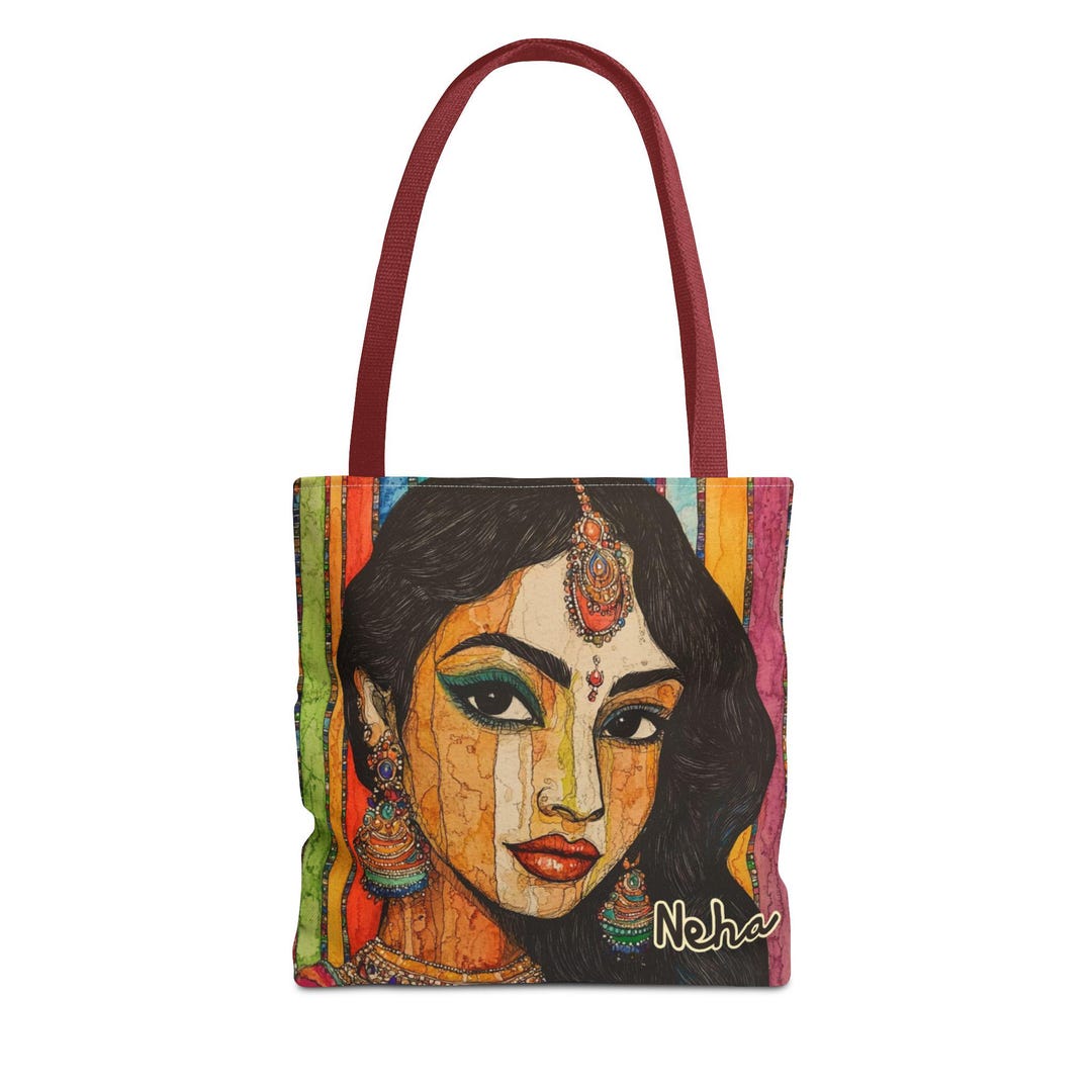 Custom Desi South Asian Indian Tote Totes Bag Bags for Her Desi ...