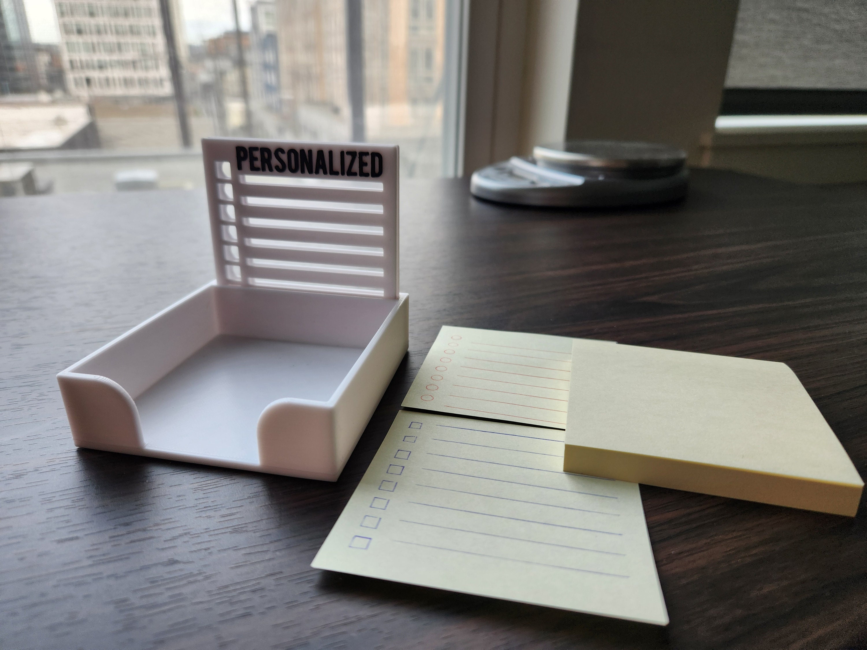 Personalized Custom Sticky Note Stencil Set 3x3 Sticky Notes or Post ...