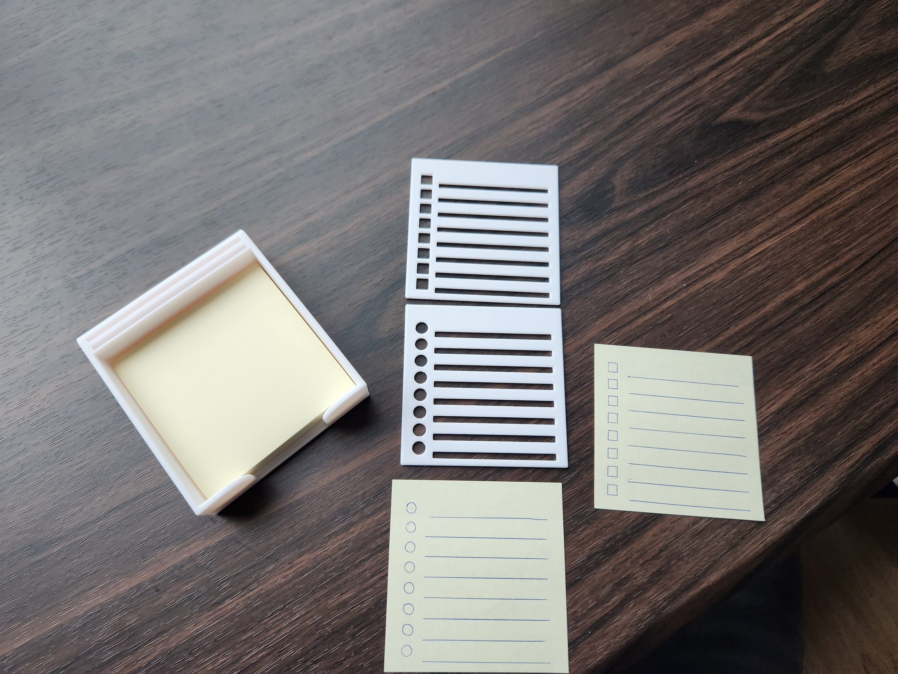 Firefighter Party Thank You Notes Desktop Organizer - Sticky Note ...