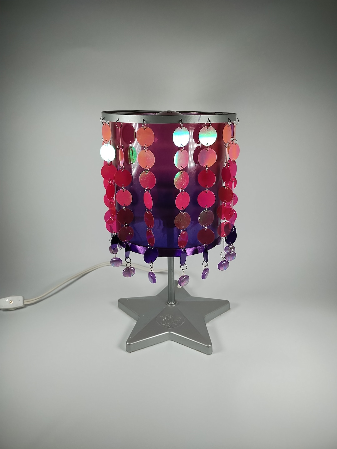 Vintage Y2K Bratz Lamp With Beaded Lampshade Early 2000s - Etsy